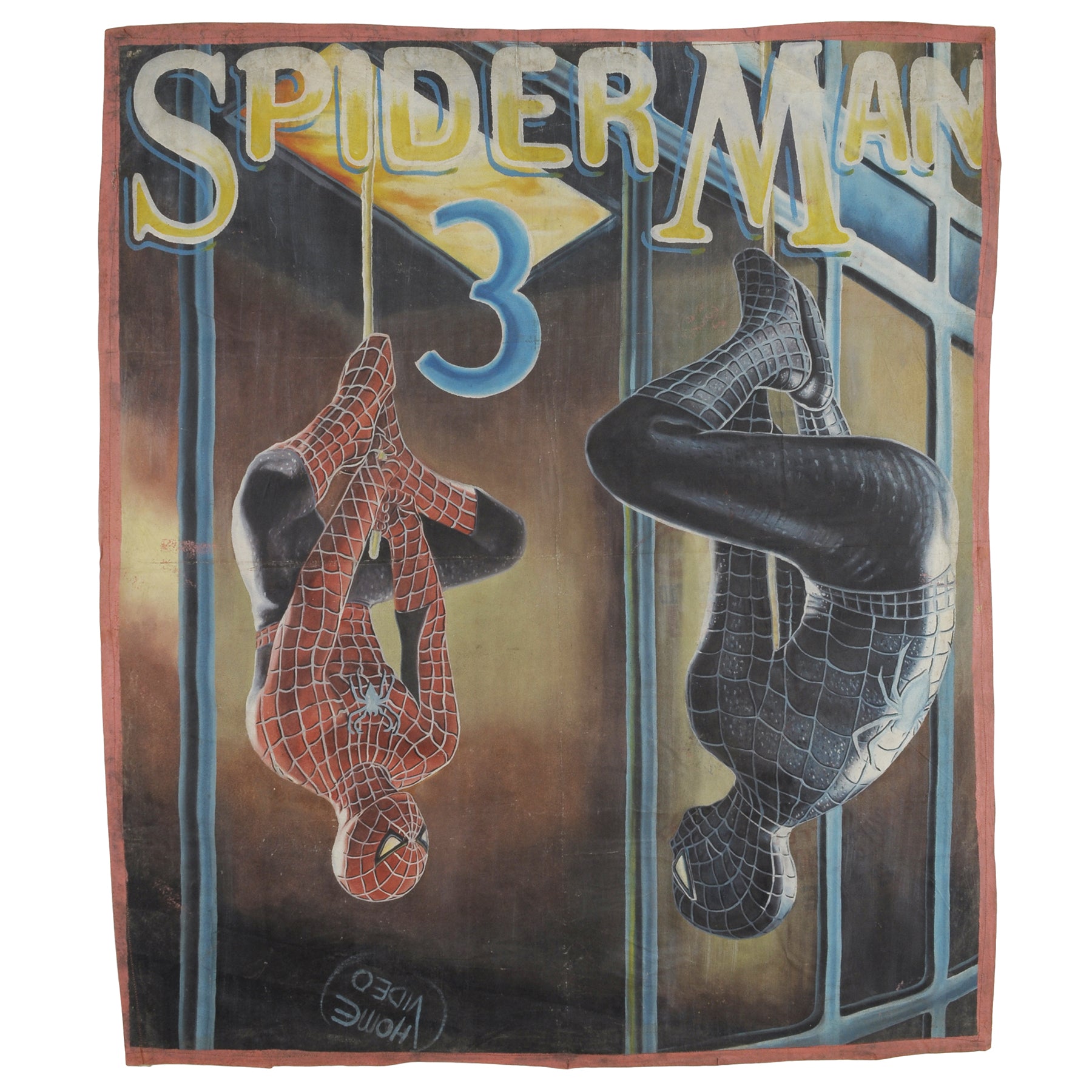 Spider Man 3 Ghanaian Movie Poster Hand Painted Art Tribalgh Spider Man 3 Ghanaian Movie Poster Hand Painted Art Tribalgh
